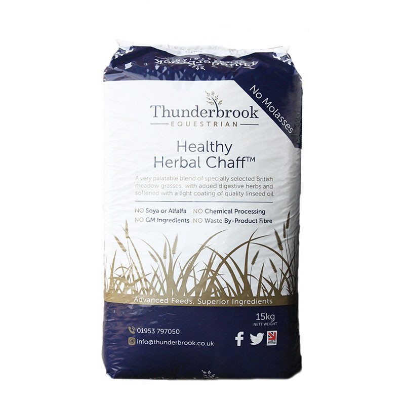 Thunderbrook Healthy Herbal Chaff 15kg | Thunderbrook Equestrian | Equi-Box